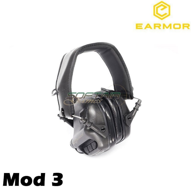 M31 Mod3 Cuffie Tactical Hearing Protection Ear-muff Earmor - Softair ...