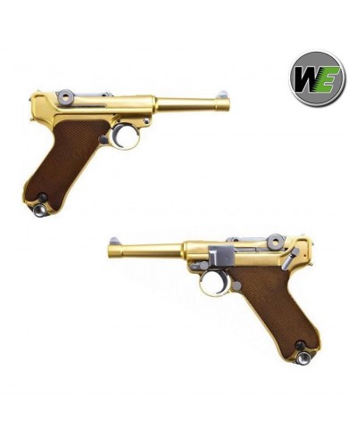 Gas pistol luger p08 short gold we (we-p08sg) - Softair Games - ASG ...