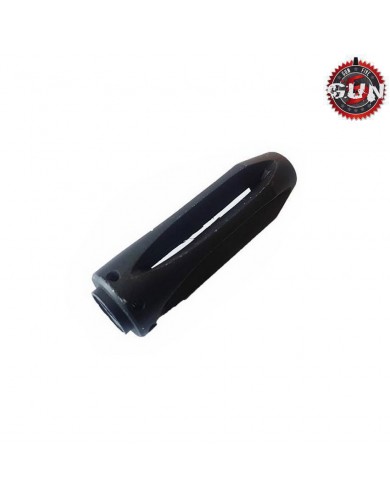 Flash hider m60 style black 14mm ccw gun five (gf-sp8) - Softair Games ...