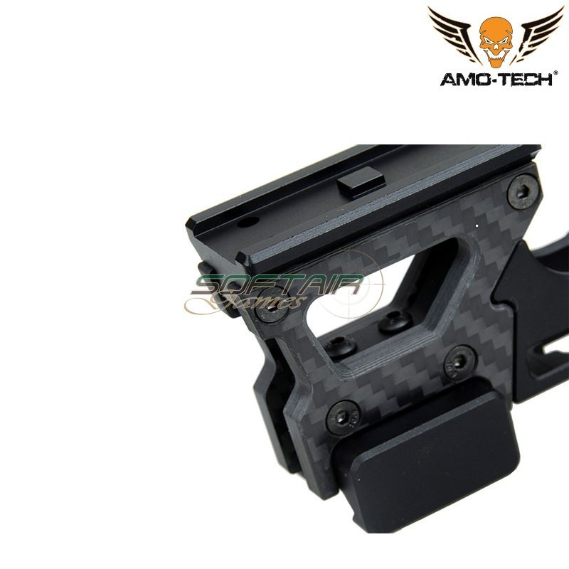 Optic mount estensione 2.26 NERA Amo-tech® - Softair Games - ASG Softair San Marino