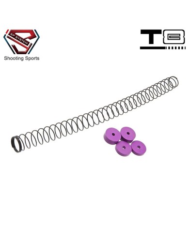 Enhanced V2 Buffer Recoil Spring with Buffer Spacer T8 SP System ...