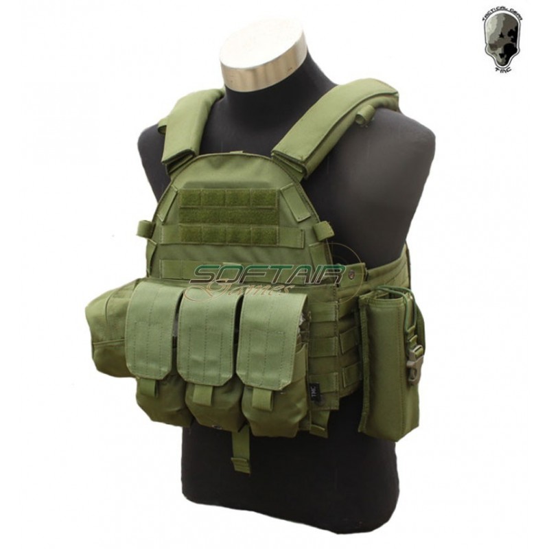 Vest Lbt 6094a Style With Pouch Olive Drab Tmc (tmc-2049-od) - Softair ...